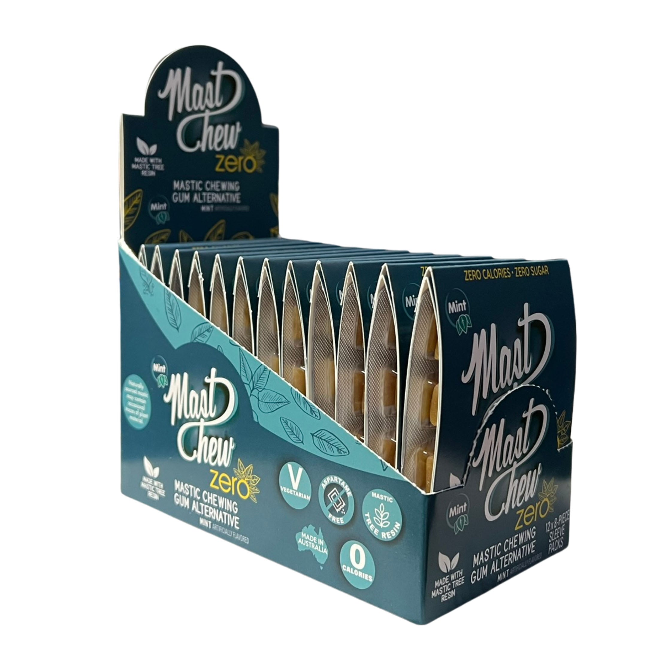 Mastic Chewing Gum Alternative Zero Sleeve Pack – MasticChew USA, UK ...